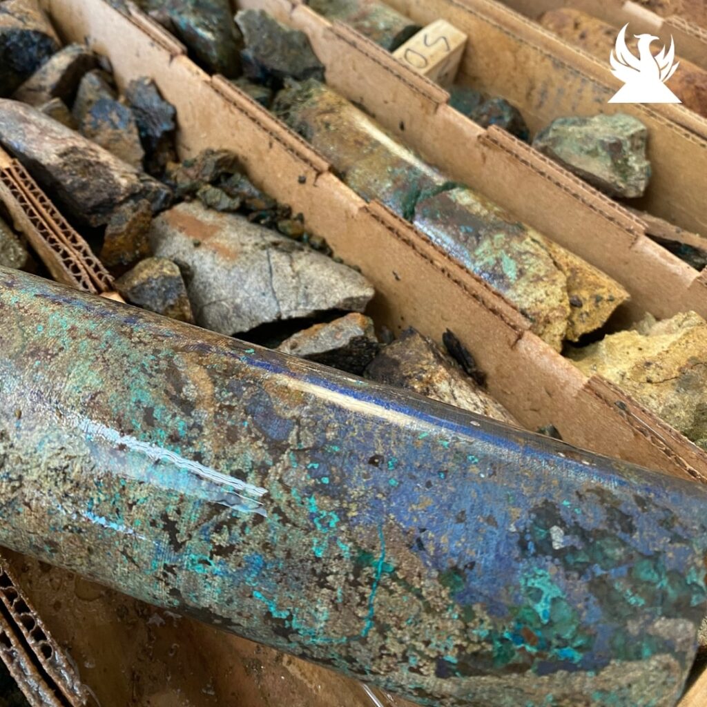 Empire Copper Sulphide Vein System - Phoenix Copper Limited